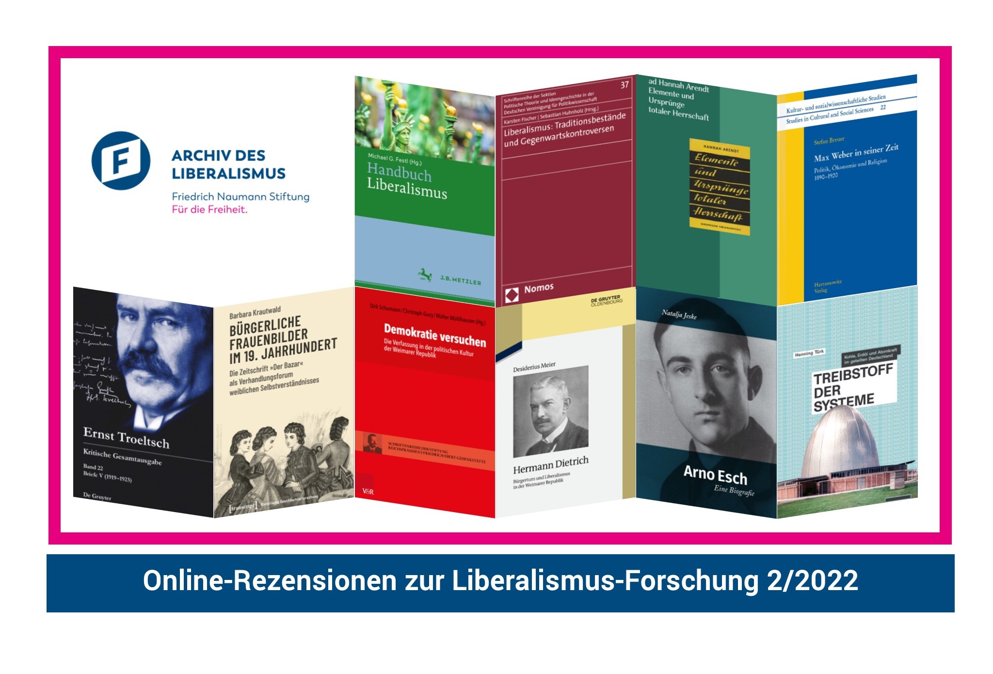 Archiv des Liberalismus: Liberale Literatur unter der Lupe 2/22