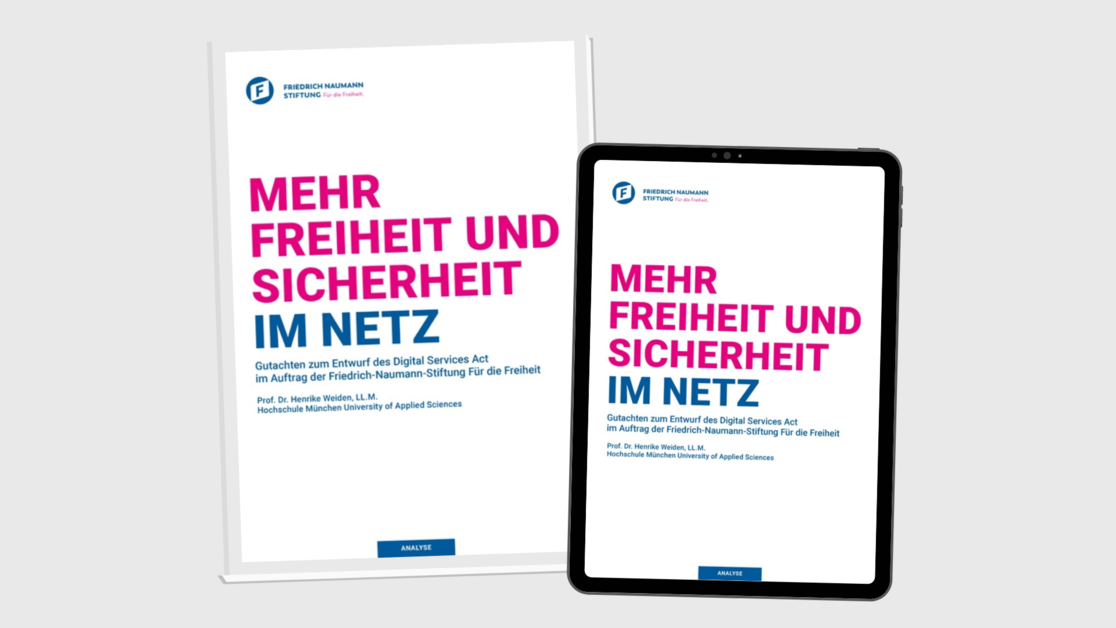 Publikation: Mehr Freiheit und Sicherheit im Netz
