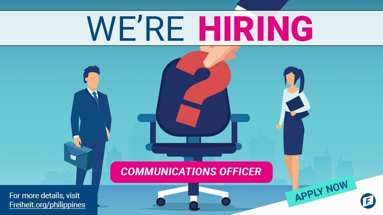Job Vacancy: Job Vacancy: Communications Officer