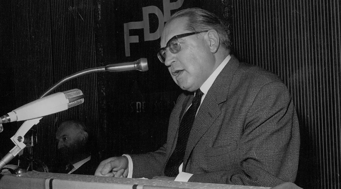 125. Geburtstag von Thomas Dehler: Thomas Dehler: „Recht hat wenig Sinn ...