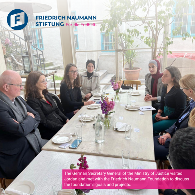The German Secretary General of the Ministry of Justice visited Jordan ...