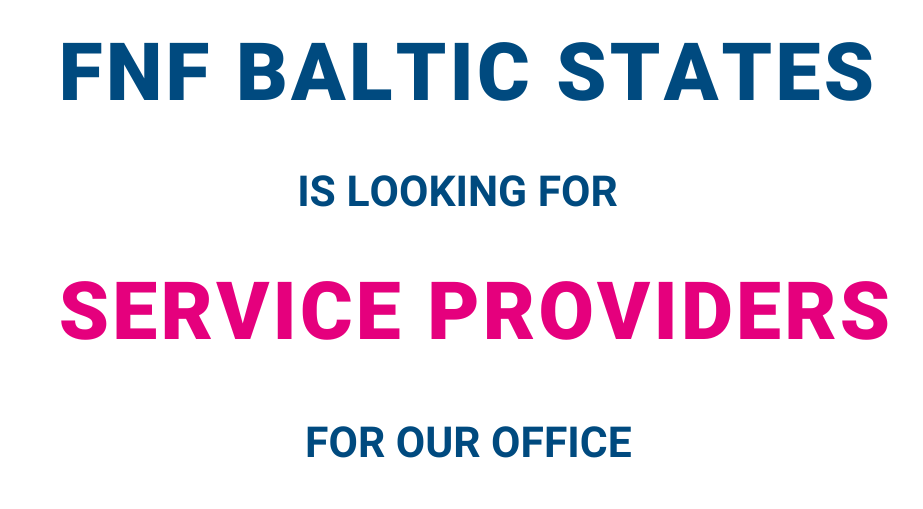 Announcement: Service Provider for FNF Vilnius